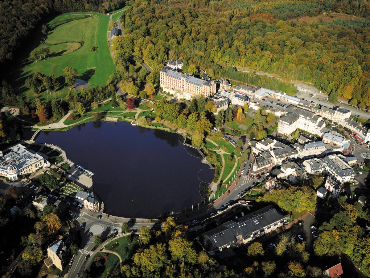 The thermal spa Bagnoles de l'Orne